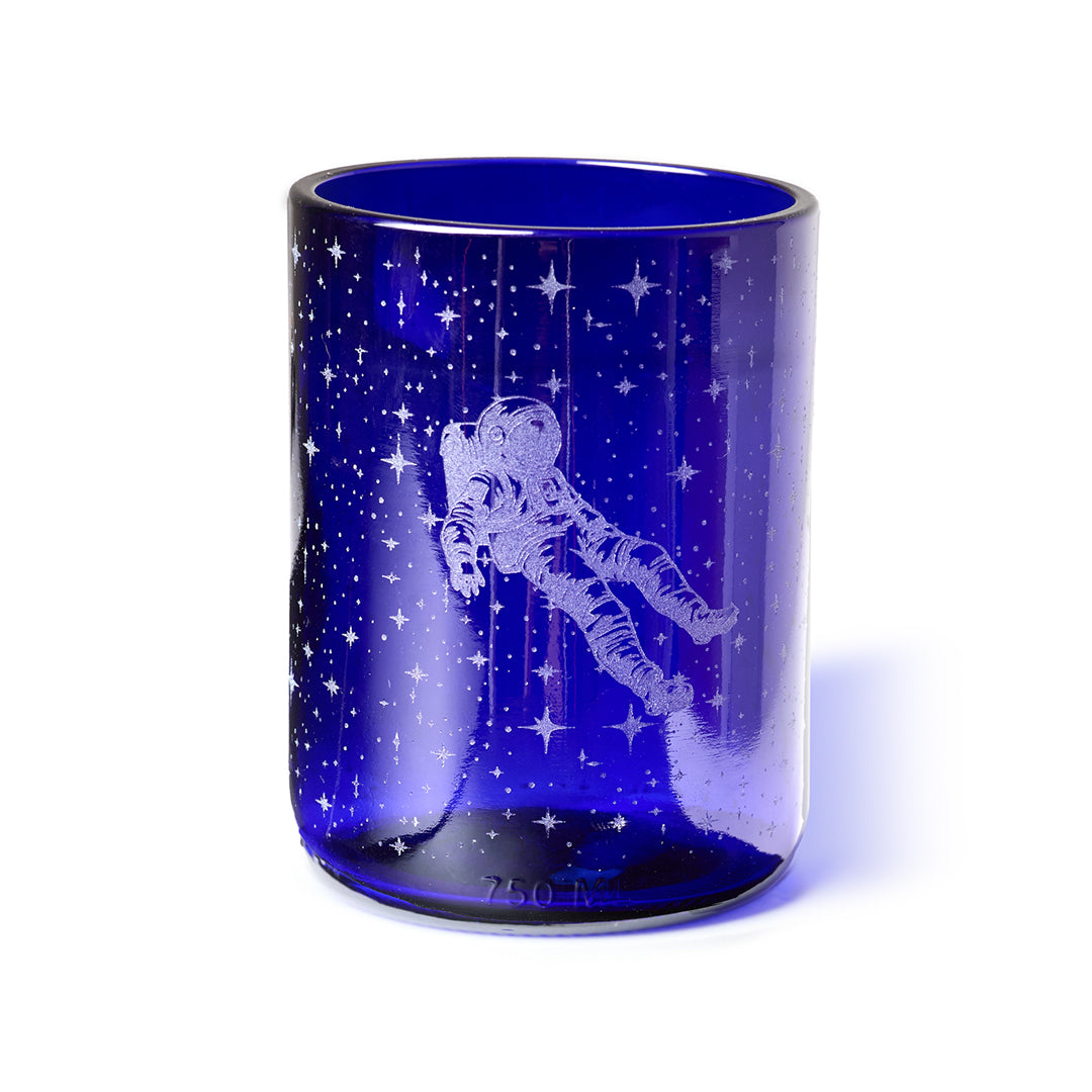 Spaceman Wrap Engraved Glass | A Second Round Glass